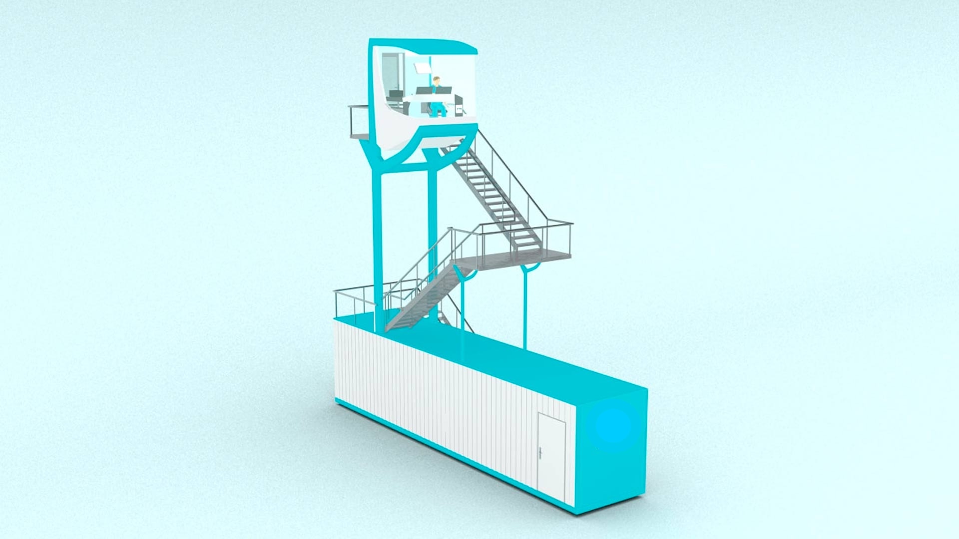 Shiplift Containerized MCC Plug & Play | Syncrolift